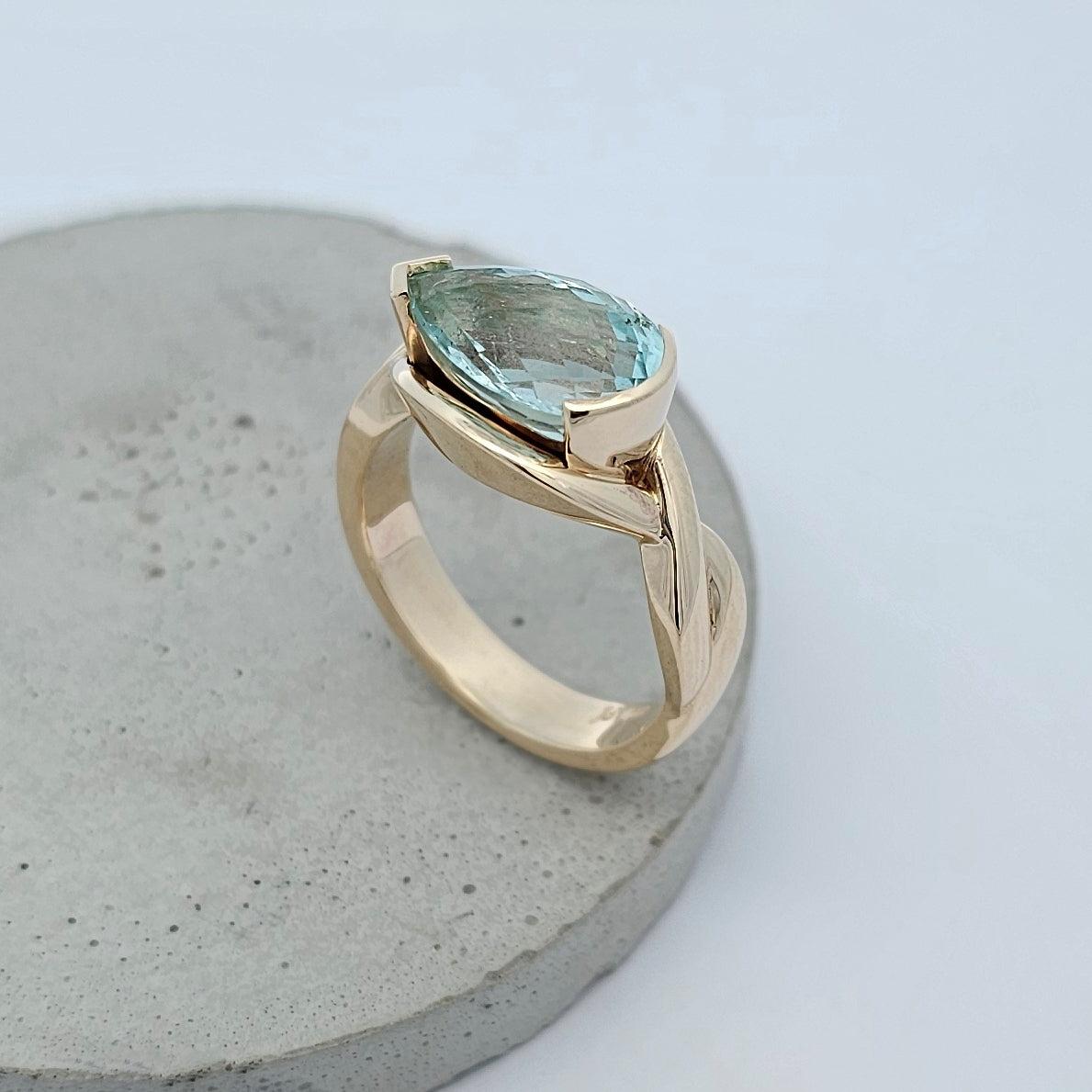 Aqua Lagoon - Coloured Gemstone Ring - jd Jewellery Design – JD ...
